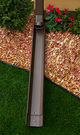 Rain gutter downspout extensions: Extend & rotate extension and tilt-up ...