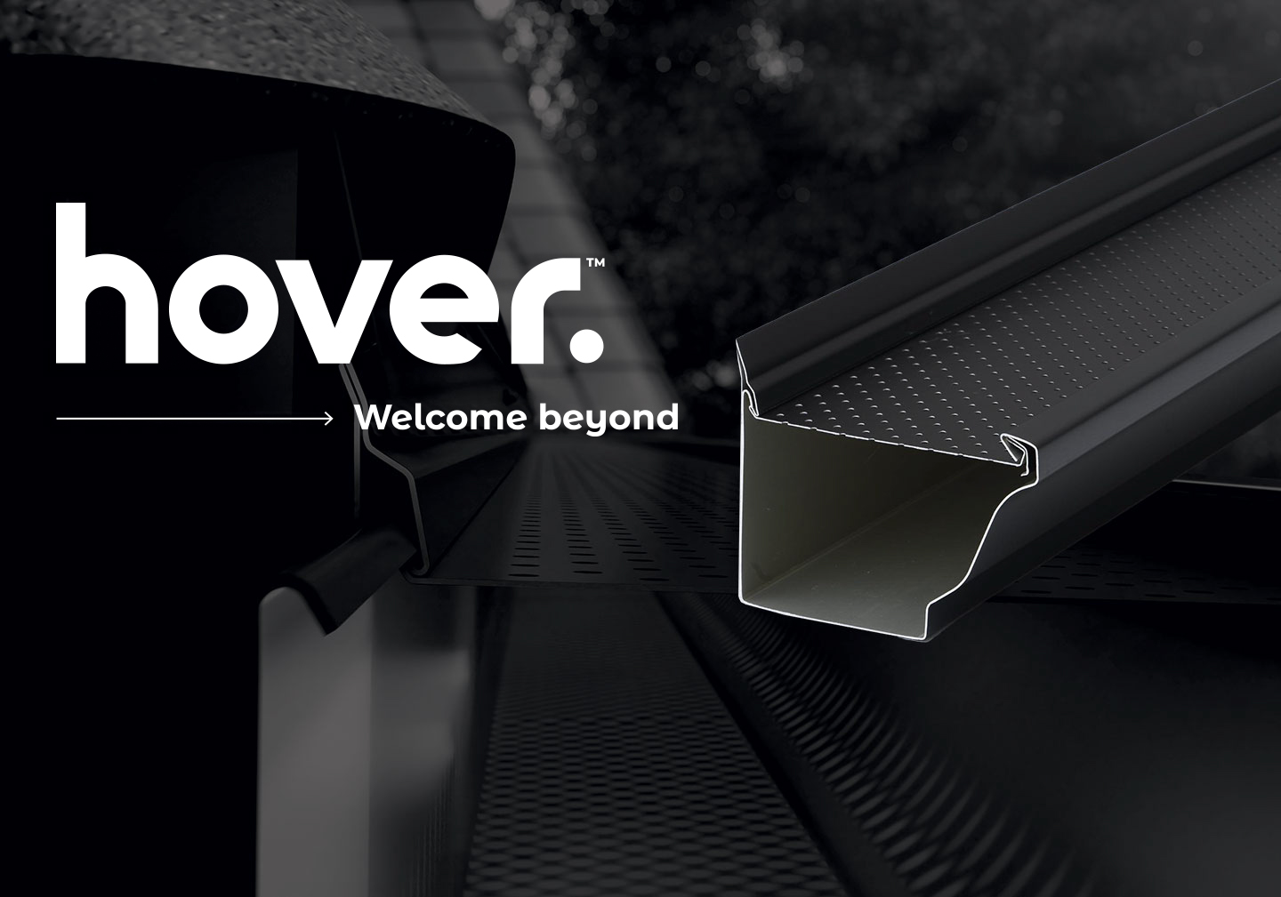 Ultra-durable clog-free rain gutters: Continuous hanger and leaf guard ...