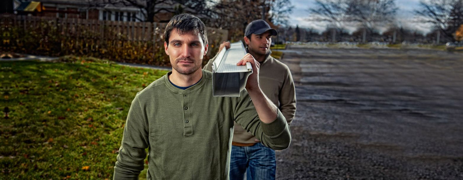 Alu-Rex rain gutter protection product review: T-Rex leaf guard, gutter ...